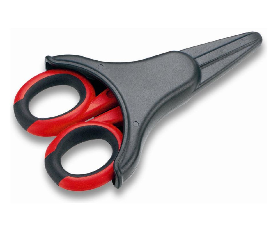 5-1/2" Electrician's Scissors(Notch)+Sheath